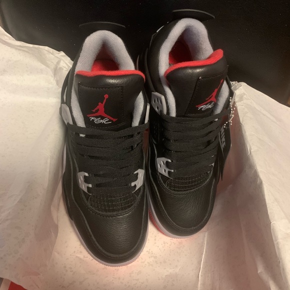 Jordan | Shoes | Air Jordan 4 Gs Bred Reimagined | Poshmark
